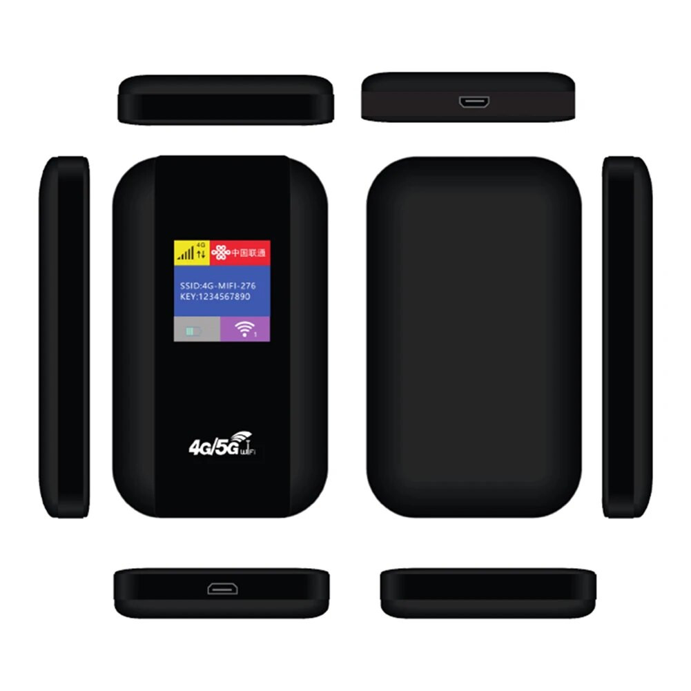 4G WIFI Router Card 4G LTE Wireless Router Mini Outdoor Hotspot Pocket ...