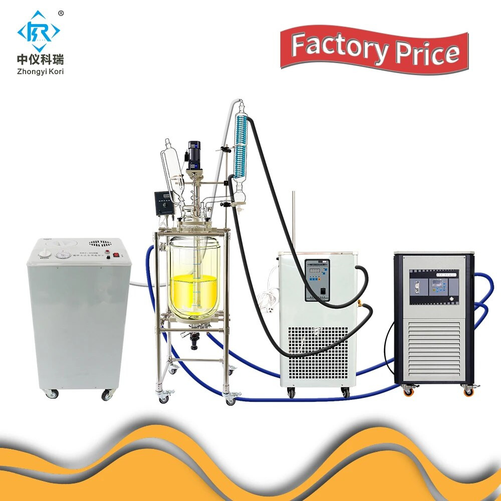Chemical Lab Scale Stainless steel jacketed reactor Reaction vessel ...