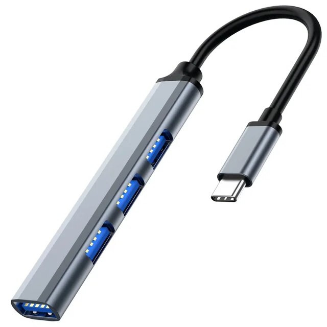 USB 3.0 7 Ports Type C HUB Expander Splitter High Speed OTG Adapter ...