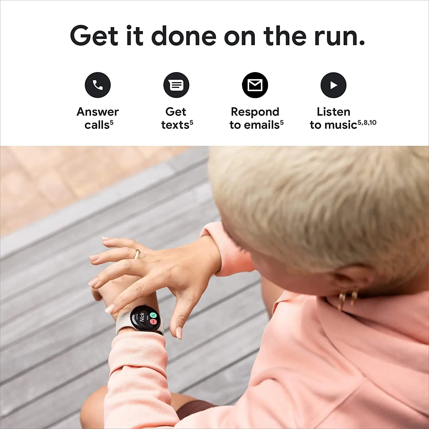 Original Google Pixel Watch 41mm WiFi Smart Watch Heart Rate Tracking ...
