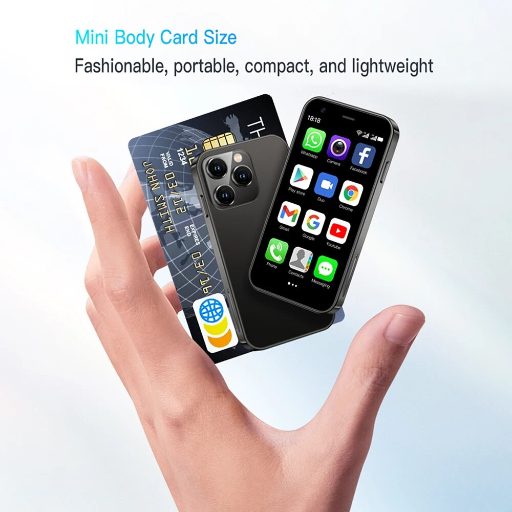 SOYES XS15 Mini Smartphone Android 3.0 inch Display 2GB RAM 16GB ROM ...