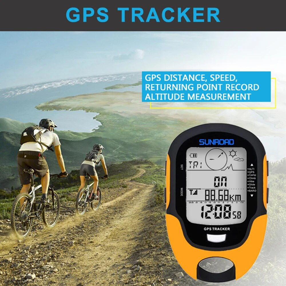 SUNROAD FR510 Handheld GPS Navigation Receiver Portable Handheld ...