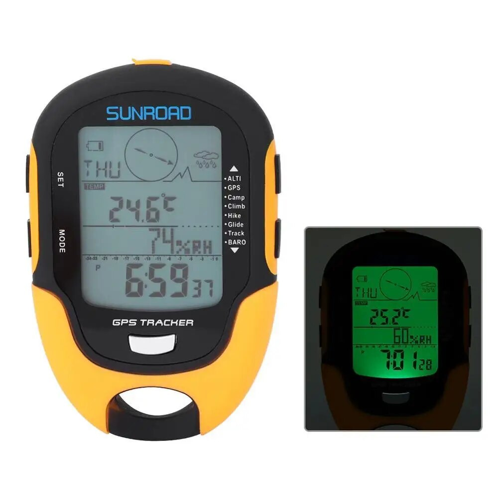 SUNROAD FR510 Handheld GPS Navigation Receiver Portable Handheld ...