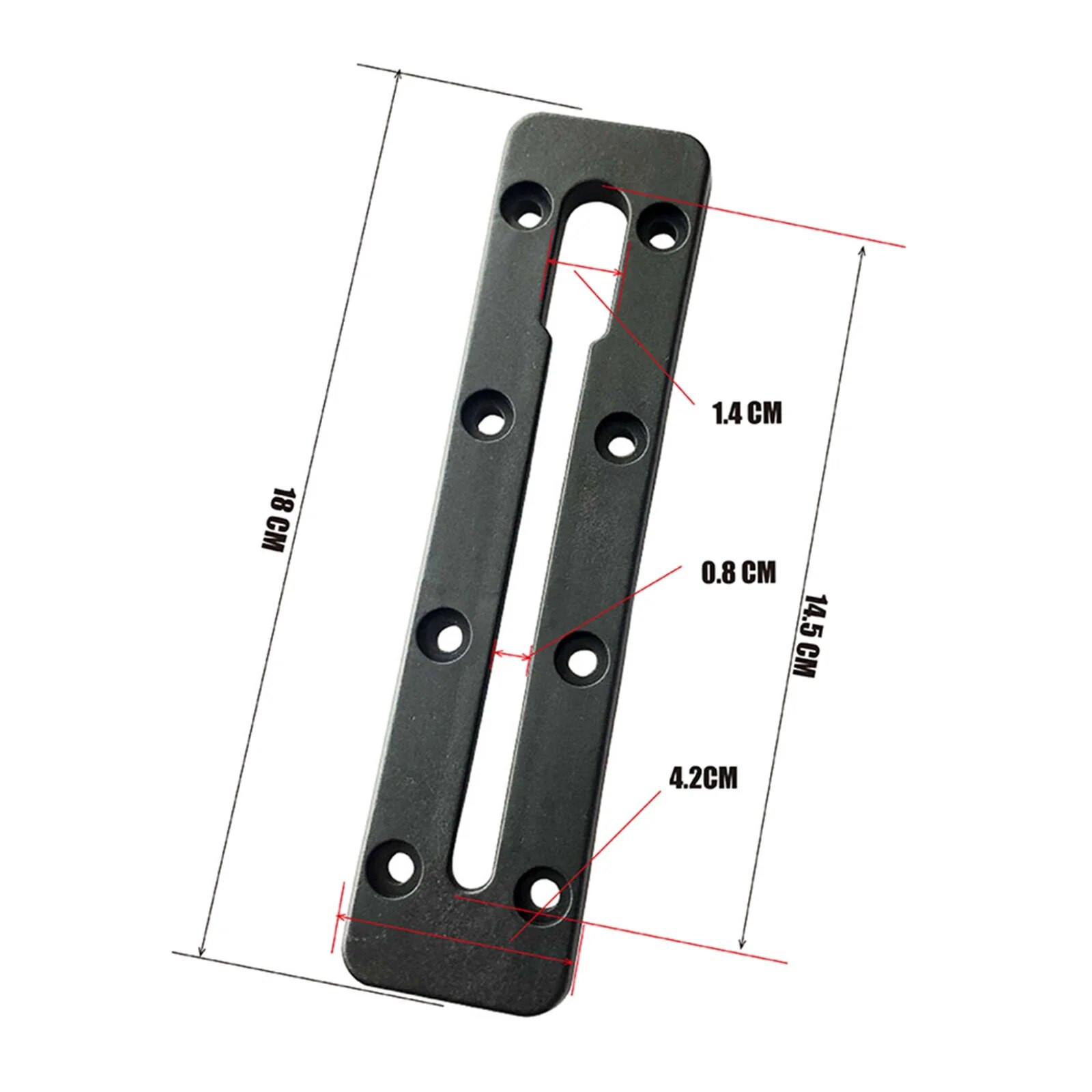 2PC Ram Mount Track Mounting Base Track Gear Attachment Adapter Kayak ...