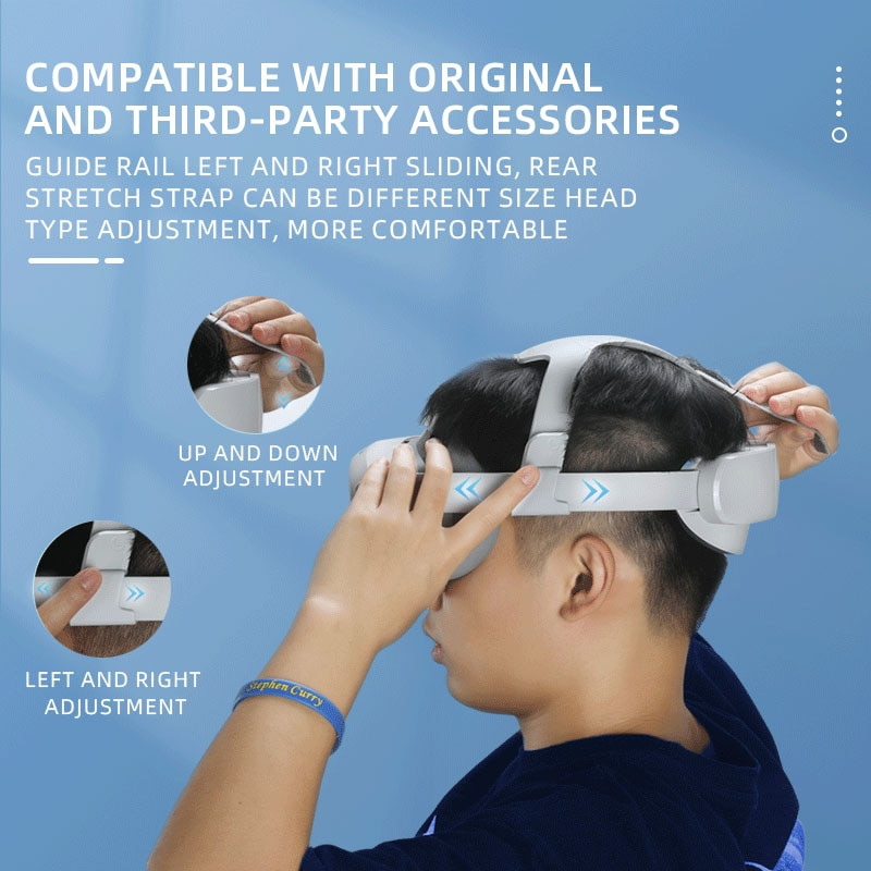 Hibloks Head Strap For Pico 4 Pro VR accessories Comfort Adjustable ...