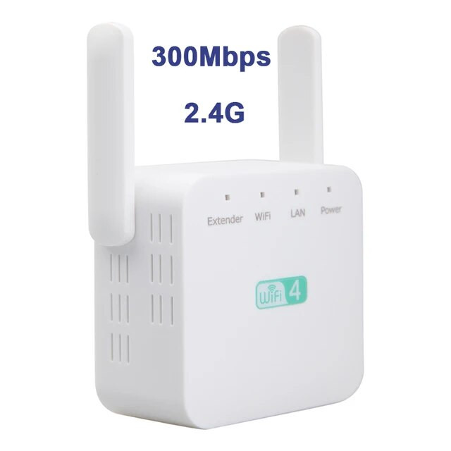 Wireless WIFI Repeater Wi Fi Booster Amplifier Network Expander Router ...