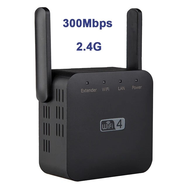 Wireless WIFI Repeater Wi Fi Booster Amplifier Network Expander Router ...