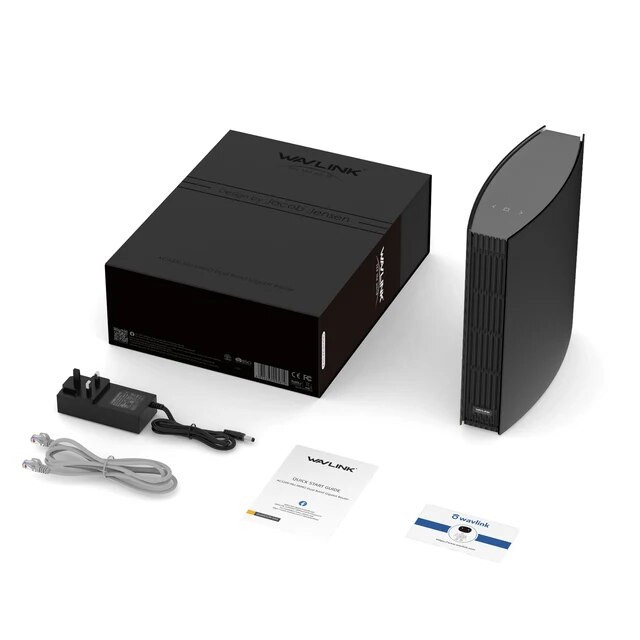 Wavlink AC 3200 Smart WiFi Router-Dual Band Long Range MU-MIMO Gigabit ...