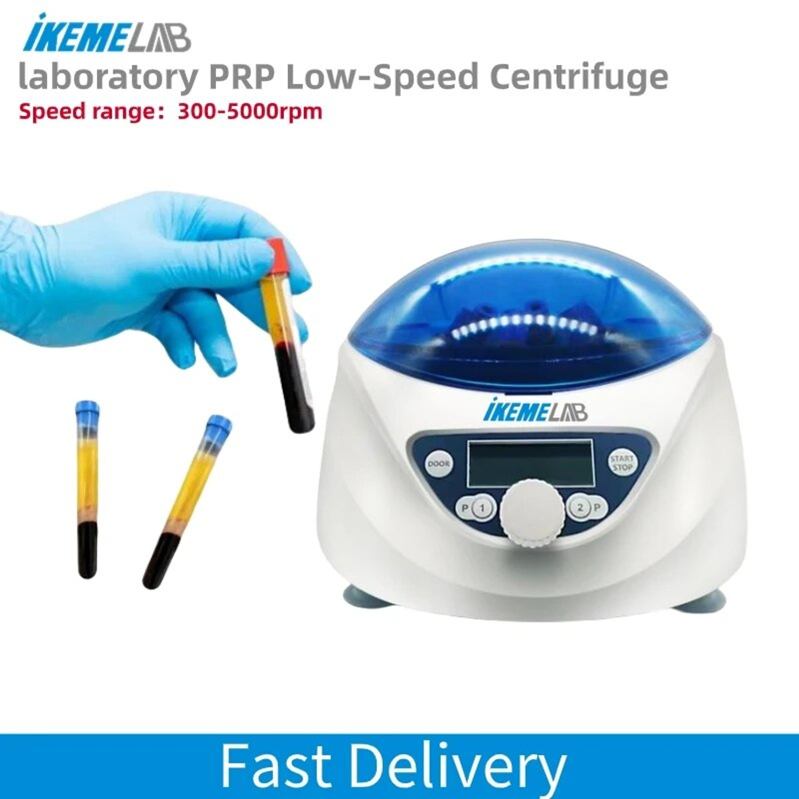 IKEME PRP Low-Speed Centrifuge CF0506 300-5000rpm Medical Supplies Prp Plasma Centrifuge Blood ...
