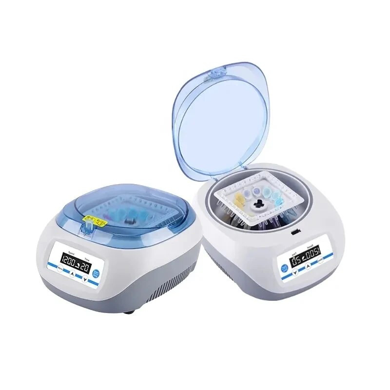 IKEME Mini Hematocrit Centrifuge Desktop 12000rpm Microcentrifuge ...