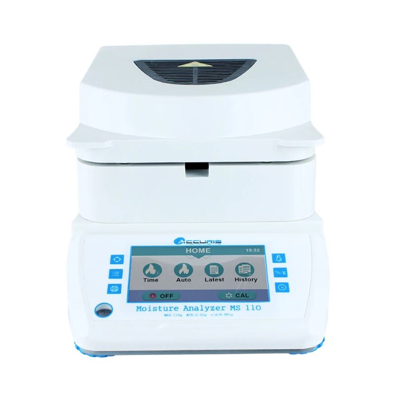 Touchscreen Analytical Equipment Moisture Meter Lab Balance - Pet Video ...