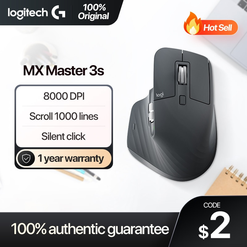 Original Logitech MX Anywhere 3s Wireless Compact Performance Mouse ...