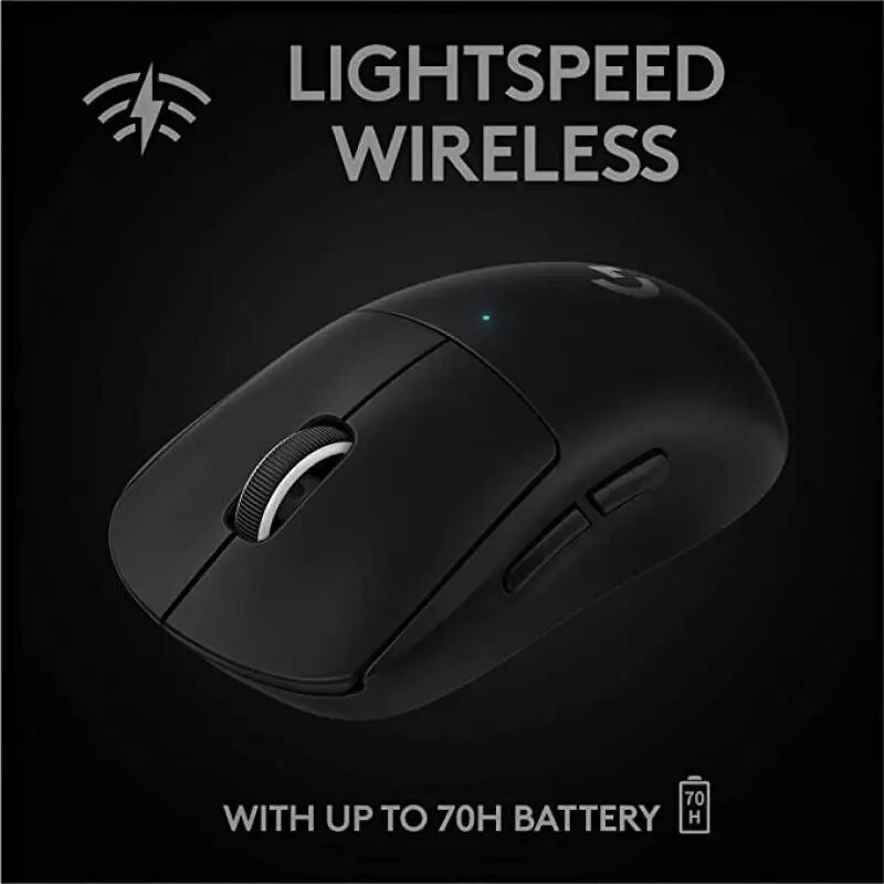 Logitech G PRO X SUPERLIGHT Mouse Gamer GPW 2nd Generation Hero 25K ...
