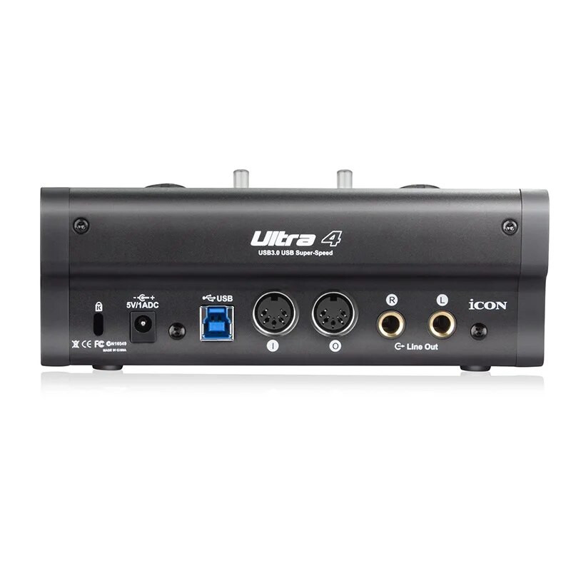 Original ICON Ultra 4 USB 3.0 24-Bit 96/192KHz 2-In/2-Out audio ...