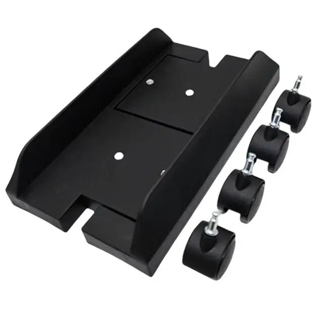 Mobile CPU Computer Tower Desktop Bracket with Rolling Caster Wheels ...
