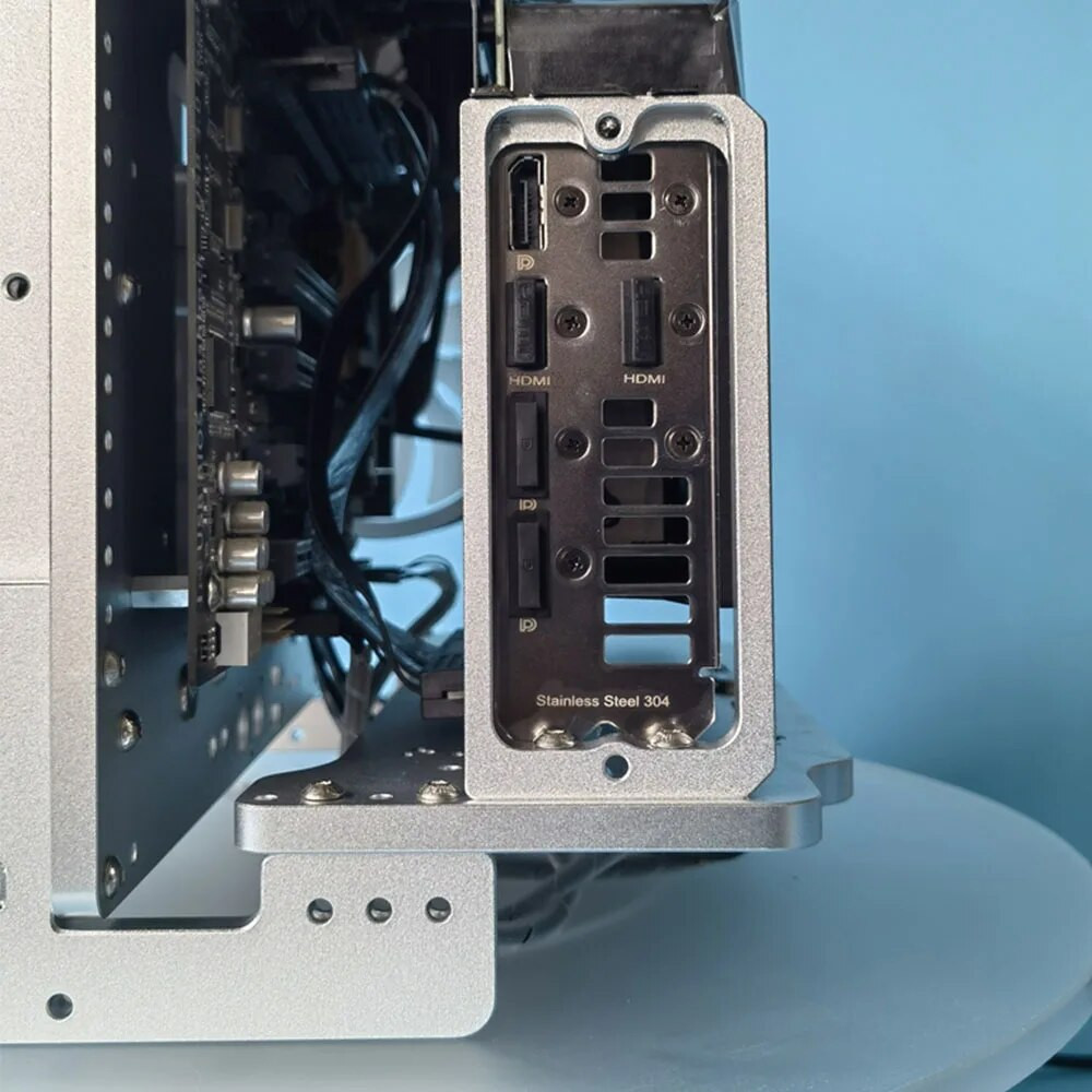 Open Chassis Heat Dissipation GPU 40 90 Fan Cooling All Aluminum ATX ...