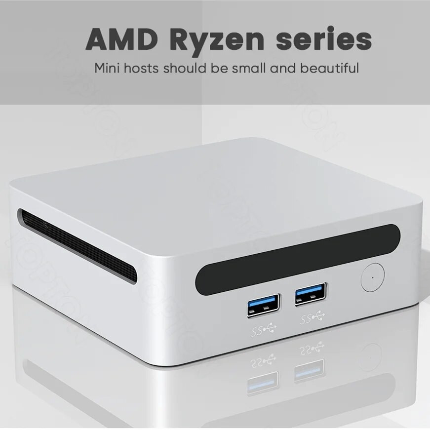 Topton Mini PC Gamer AMD Ryzen 9 5900HX 7 7730U 5800U Windows 11 DDR4 ...