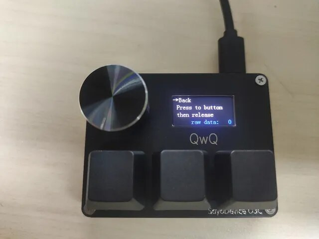SayoDevice OSU O3C Rapid Trigger Hall Switches Keyboard 3 Key With Knob ...