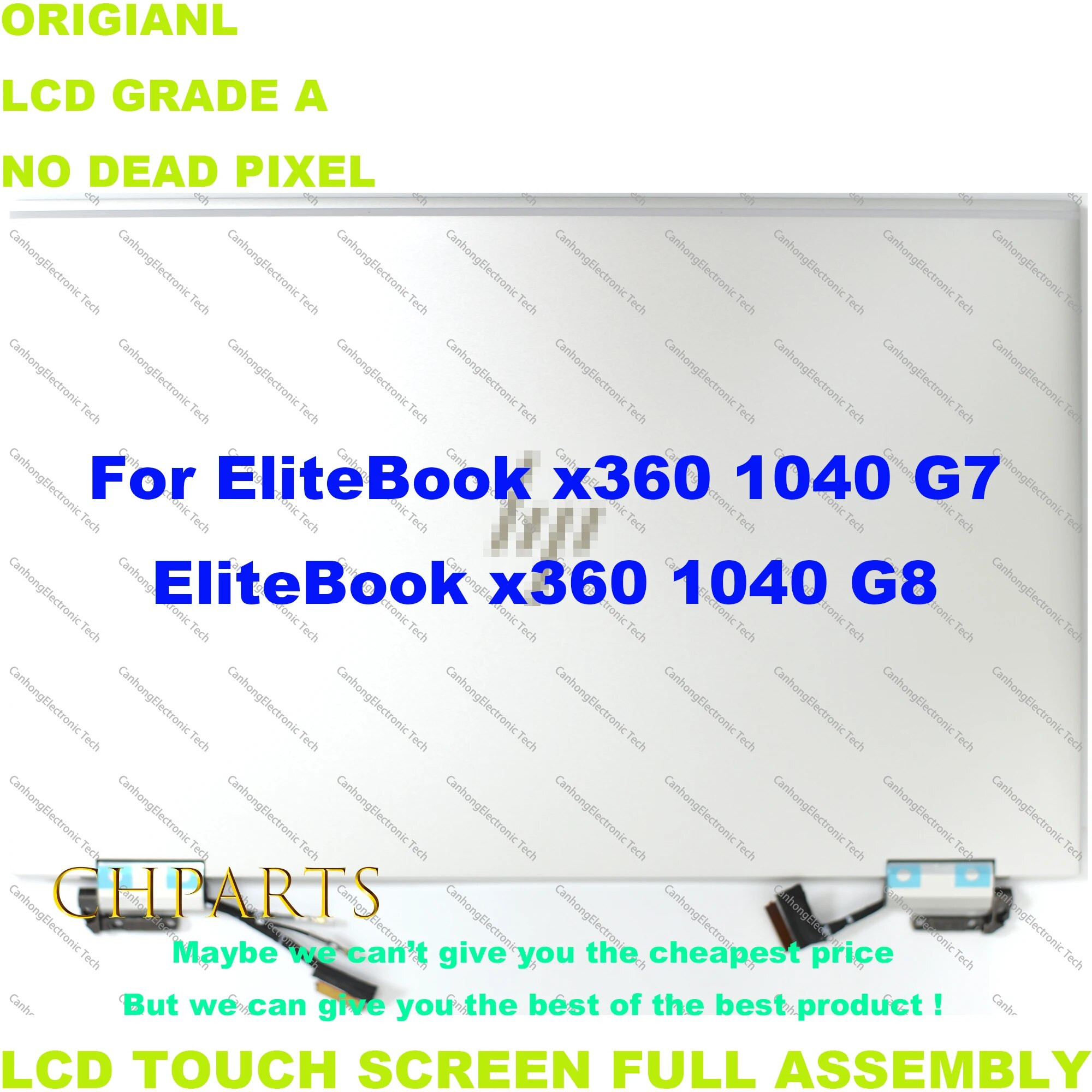LCD LED Display Screen Replacement Full Assembly With Hinges L42962-001 ...