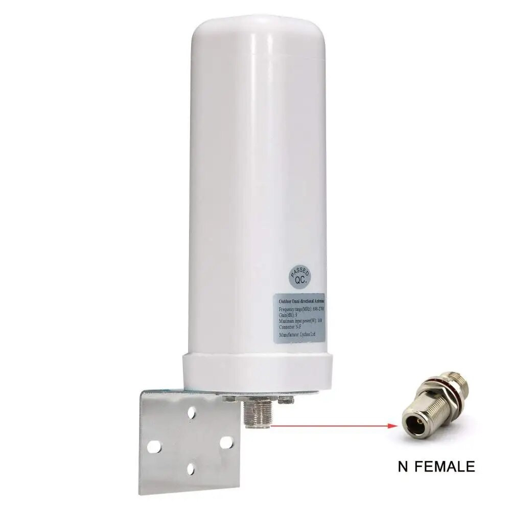 4G LTE External Antennna Outdoor With 5m Dual CRC9/TS9/SMA Connector ...