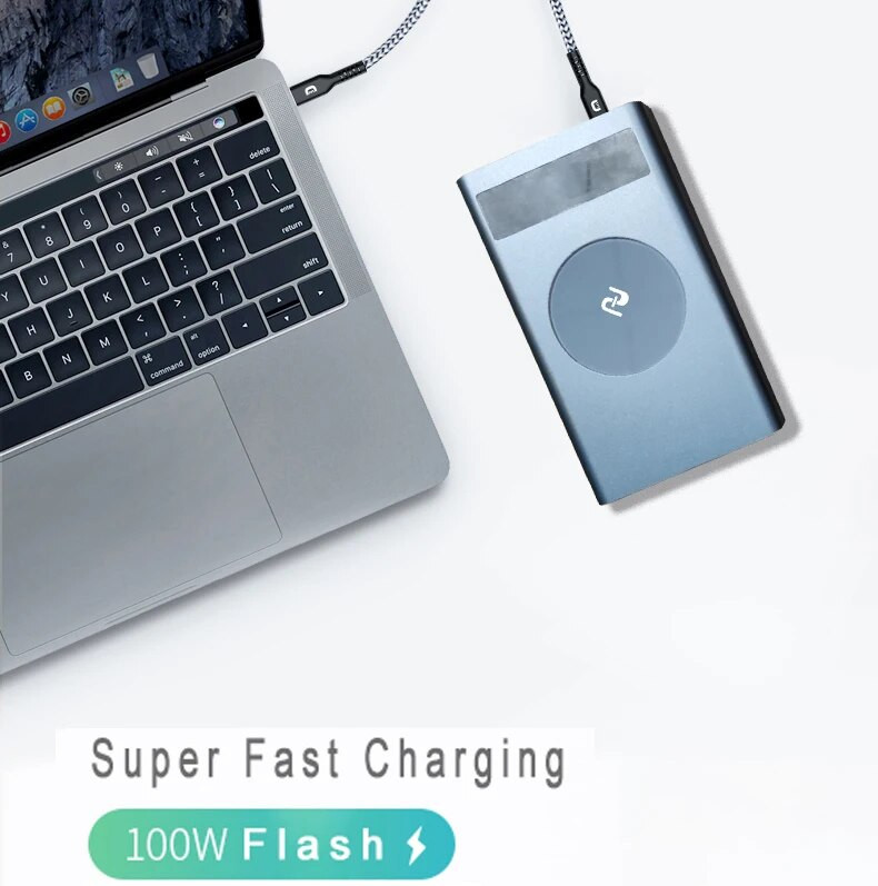 PPS PD100W PD96W USB-C Graphene 150W Power Bank with Panasonic Battery ...