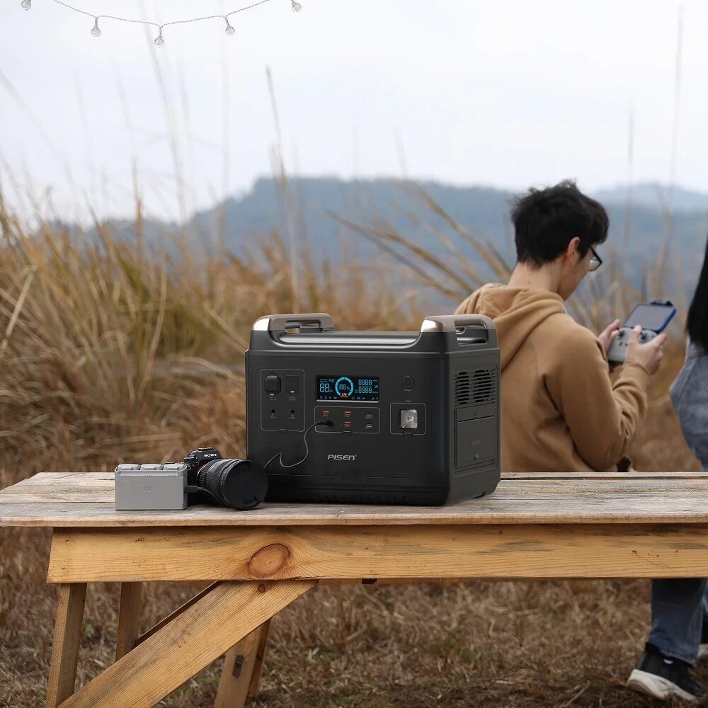Pisen lithium battery power station 2000W renewable energy storage ...