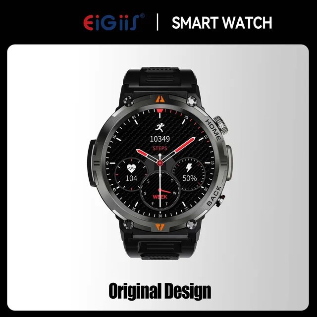 EIGIIS KE3 Smart Watch 3ATM Waterproof Original Design For Men ...