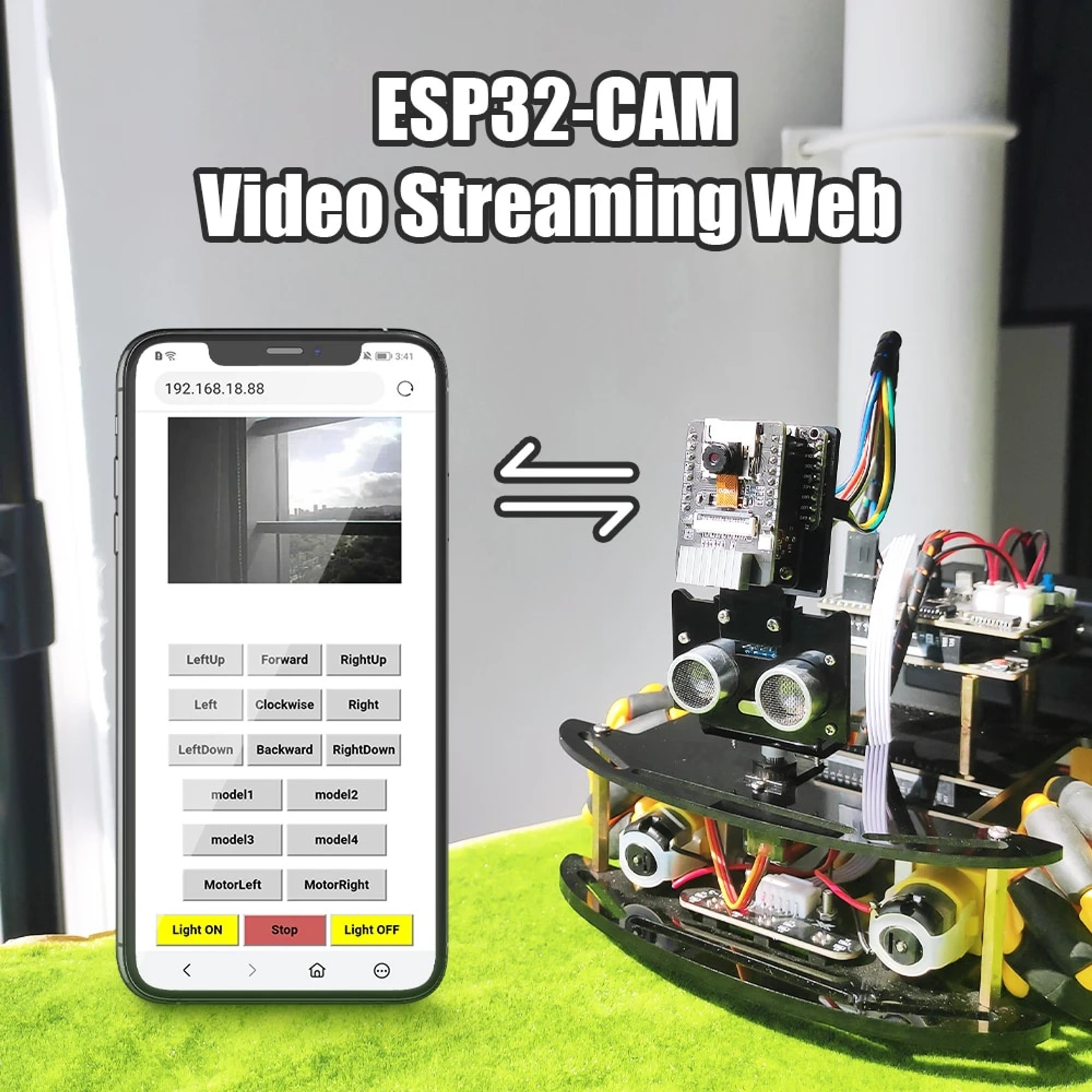 Complete Robot Starter Kit For Arduino Programming With Esp32 And Codes