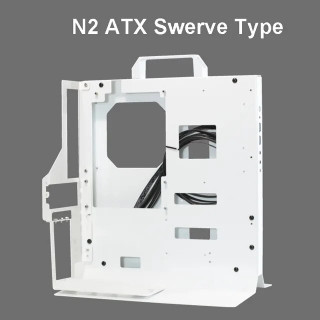 ATX Open Rack MATX ITX Case Handheld Portable Water Cooler Side ...