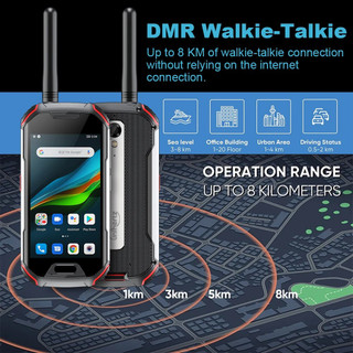 Unihertz Atom XL Rugged Waterproof Unlocked Smartphone 6GB 128GB ...
