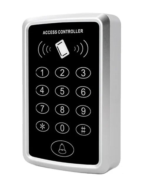 125KHz RFID Access Control Keypad EM Card Reader Support 1000 Users ...