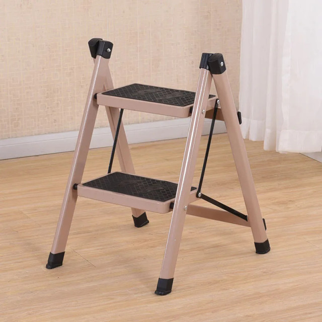 Fashion Home High Stools Kitchen Multifunctional Ladder Chair Anti-skid ...
