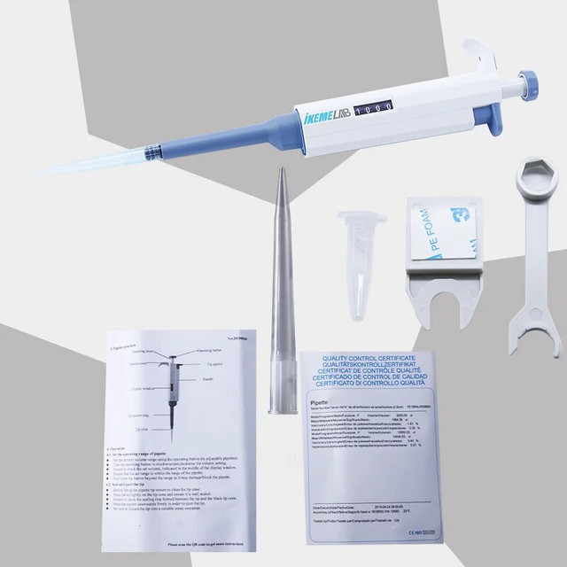 JOANLAB Official Store Laboratory Pipette Micropipette Single Channel ...