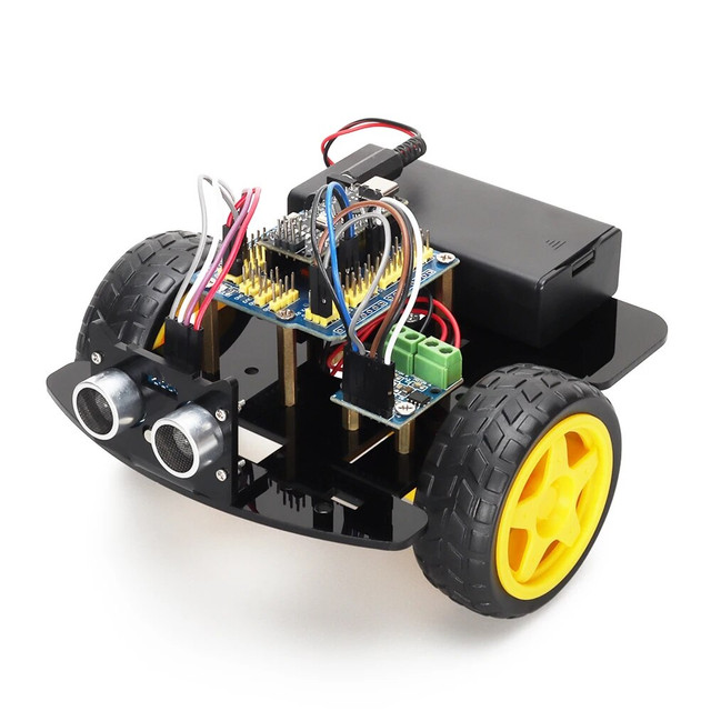 Starter Robot Car Kit For Arduino Programming Automation Robot ...