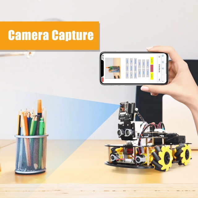 Complete Robot Starter Kit For Arduino Programming with ESP32 and Codes ...