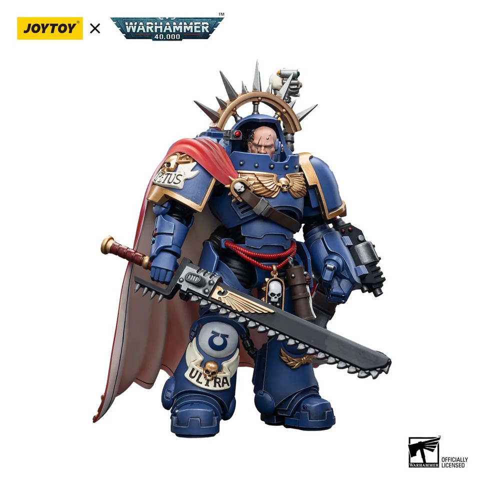 [IN-STOCK] JOYTOY Warhammer 40K 1/18 Action Figure Ultramarines Captain ...