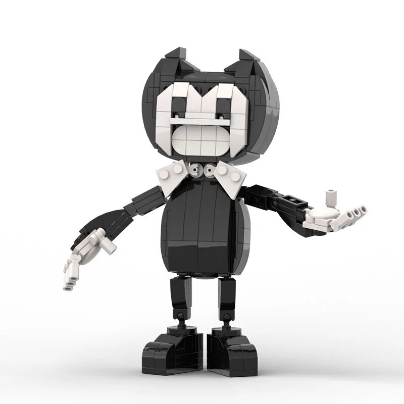 MOC Horror Game Skibidi Toilet 5 in 1 Titan Building Block Cemeraman VS ...