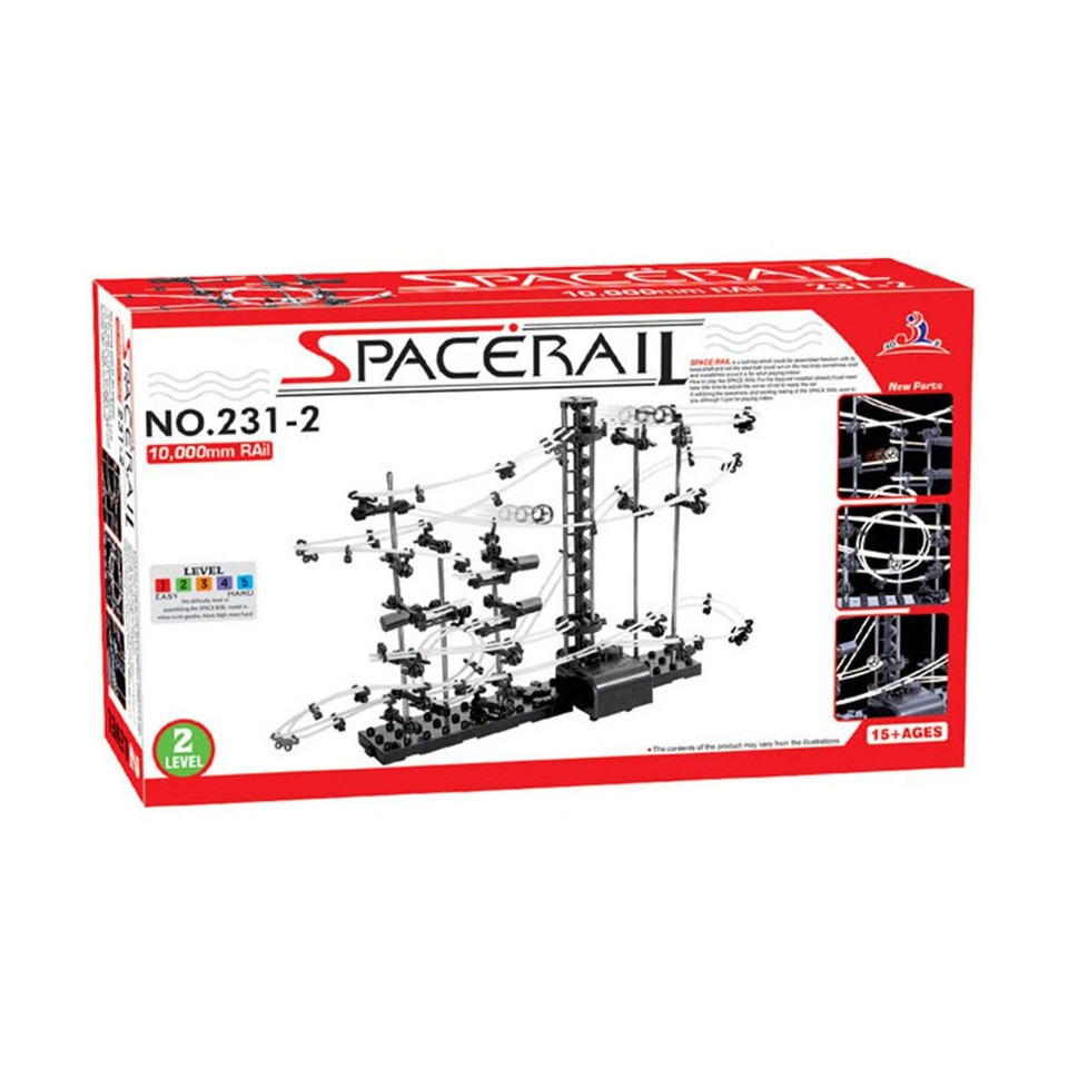 Spacerai Kid's Toys DIY Game Roller Coaster Maze Race Circuit Ball ...