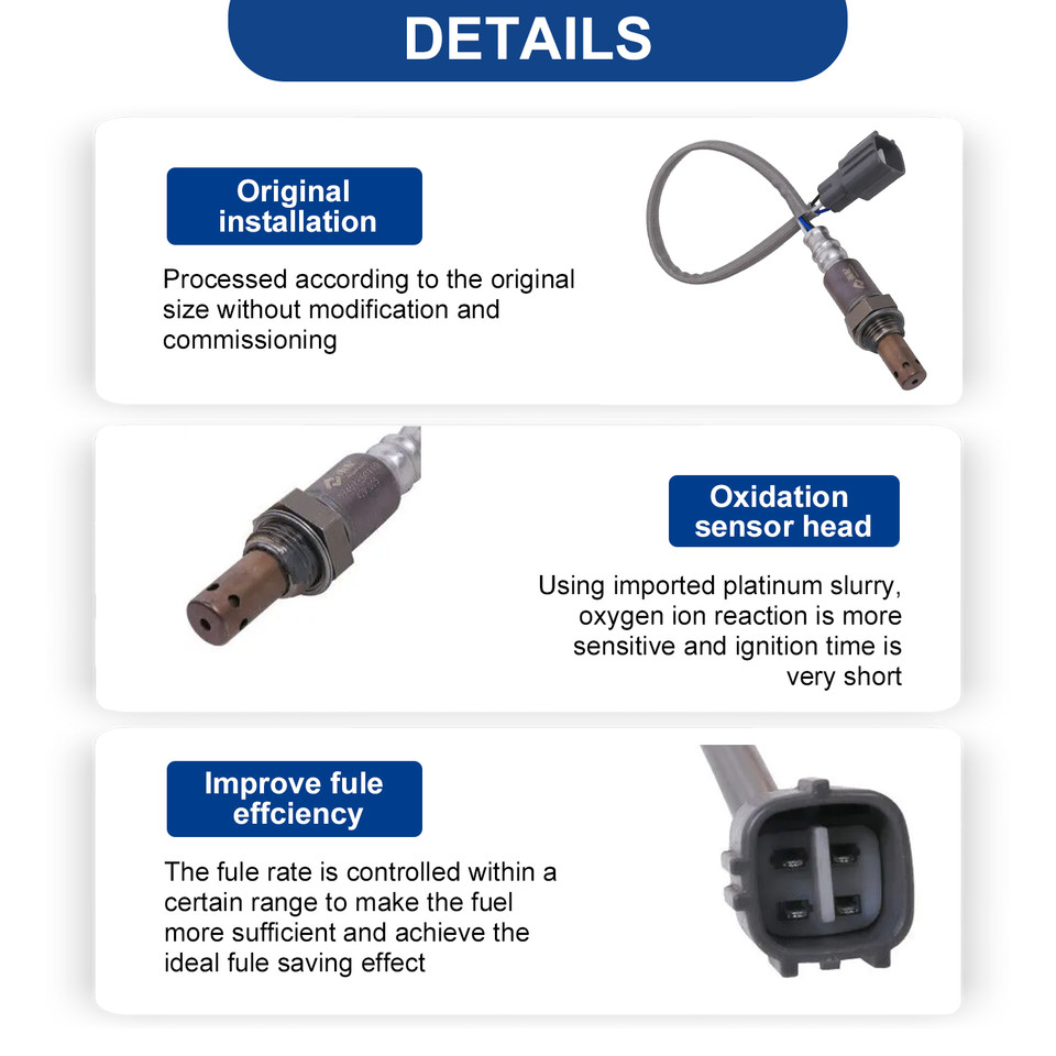 RIGHTPARTS Lambda Probe Oxygen O2 Sensor 89467-06170 8946706170 For ...