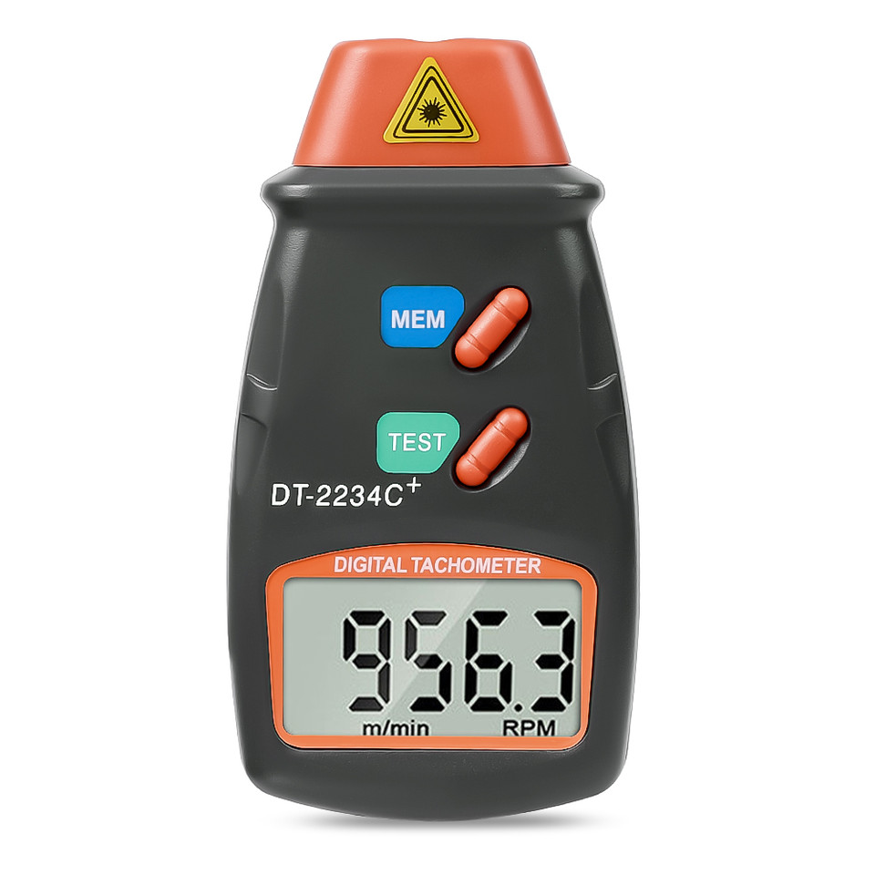 Kebidumei Digital Laser Tachometer Hour Meter Diagnostic tool Non ...