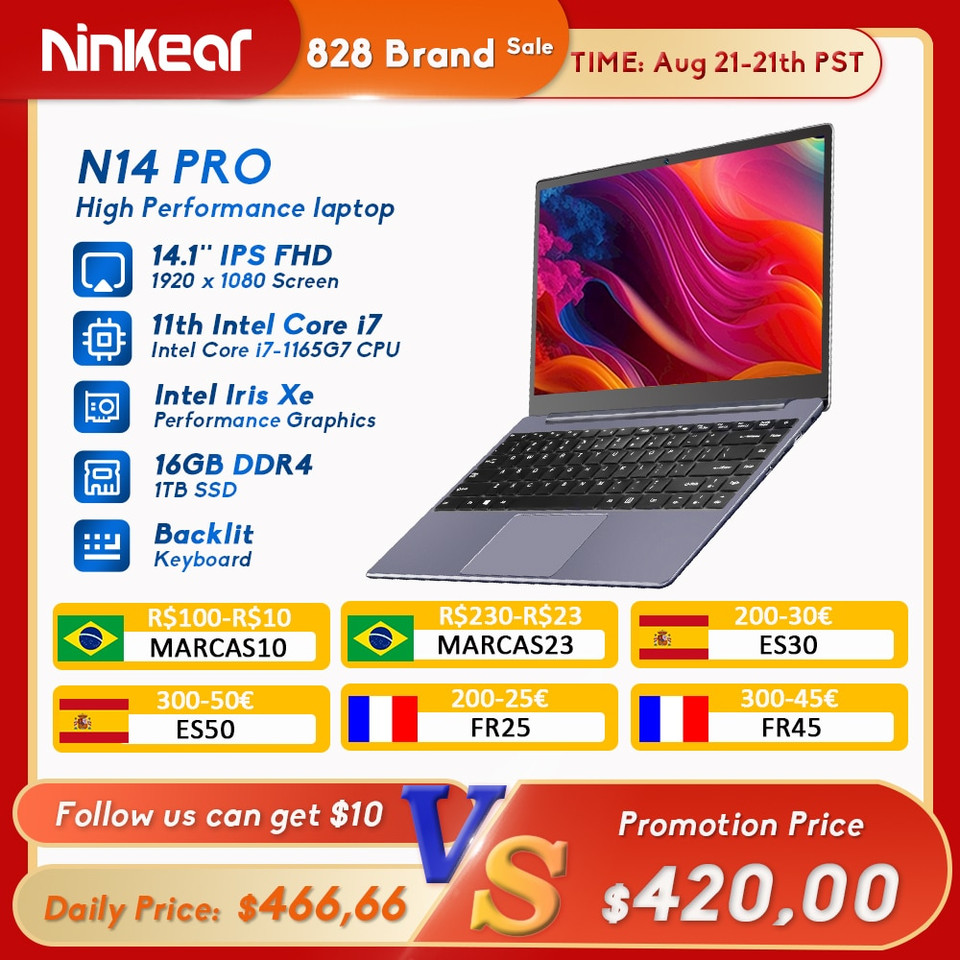 12.6 Inch Intel Core i7 1165G7 2K IPS Touch Screen 16GB RAM 512GB SSD ...