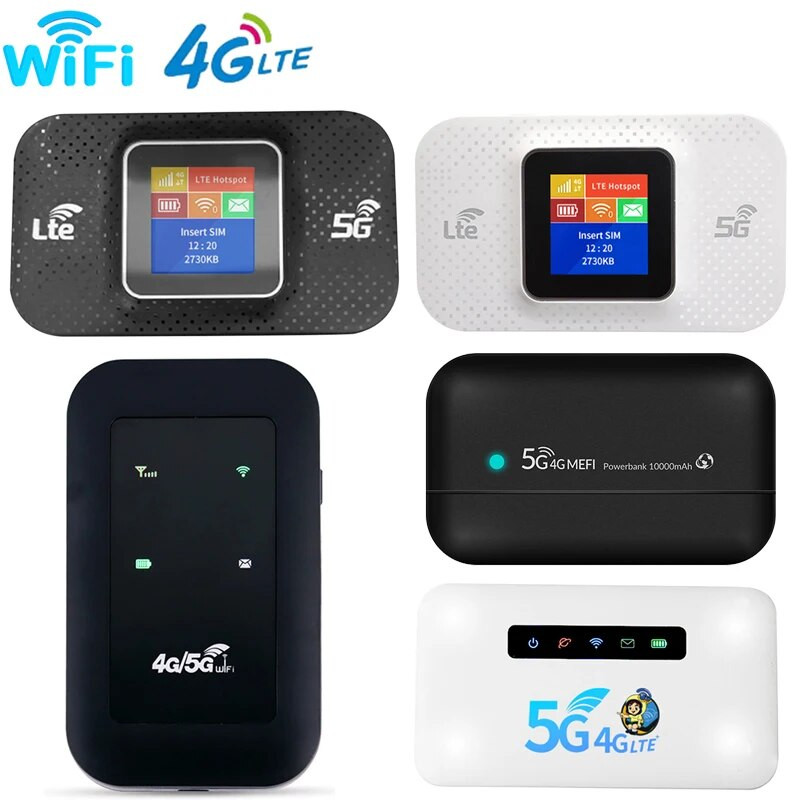4G Lte WIFI Router Sim Card Slot Wireless Portable Router Mini Outdoor ...