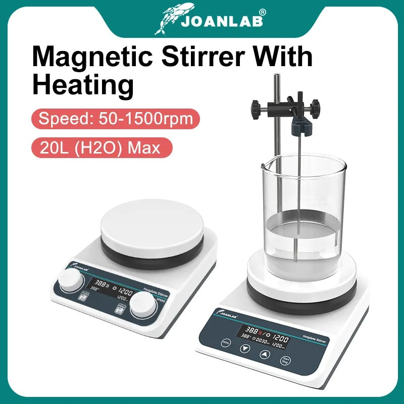 Laboratory magnetic stirrer digital heating constant temperature ...