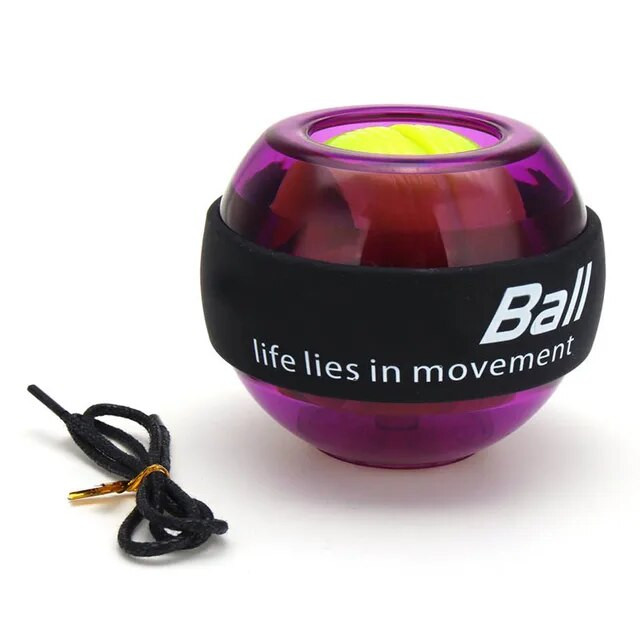 Gyroscope Powerball LED Gyro Power Wrists Ball Arm Exercise Force ...