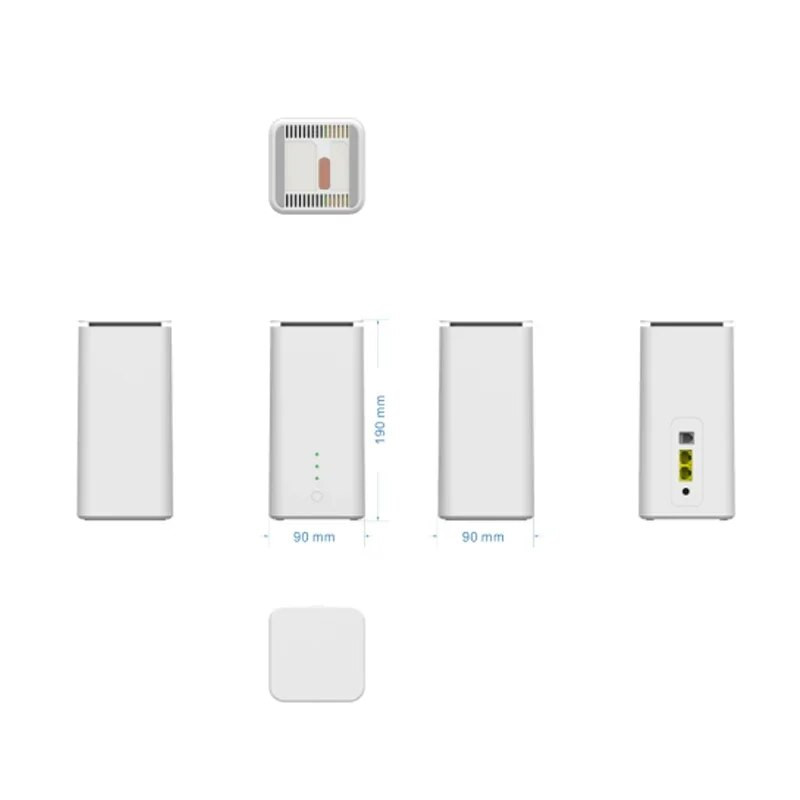 ZLT X25 MAX 5G CPE Wireless Router WiFi 6 Dual Band Signal Repeater NSA ...