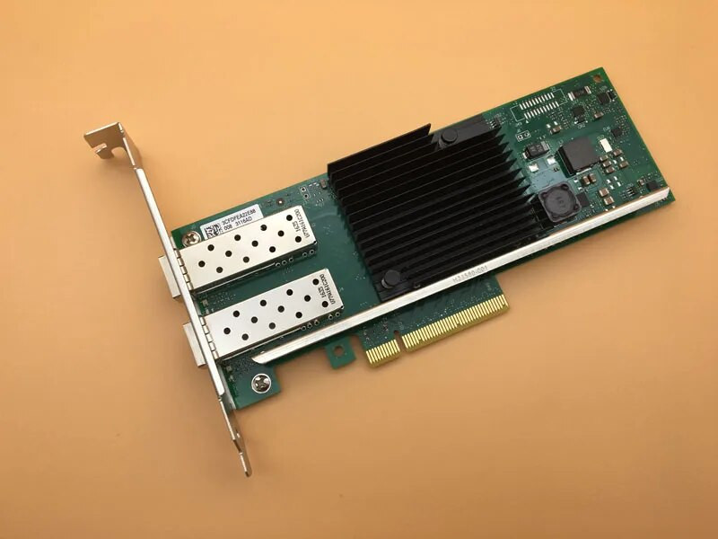 Network SFP+ 10Gb Dual Port PCI-e Ethernet Converged Adapter Network ...