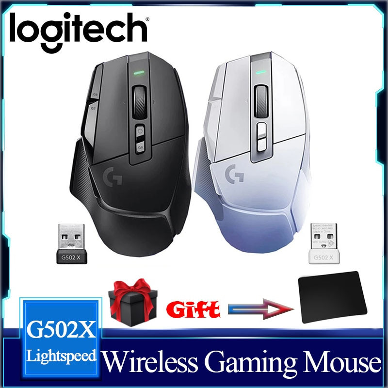 Logitech G502 X LIGHTSPEED Wireless Gaming Mouse 25600 DPI Hero Optical ...