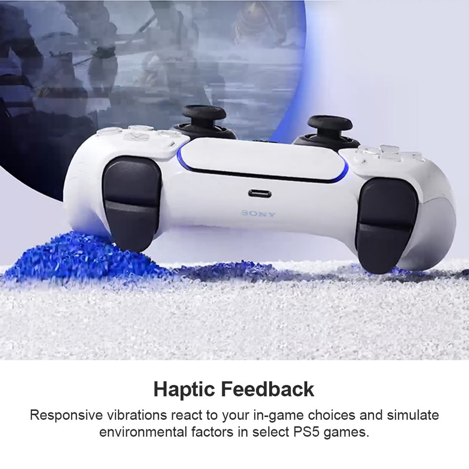 Sony PS5 Controller Original PlayStation 5 DualSense Wireless Gamepad Joystick Gaming Control ...