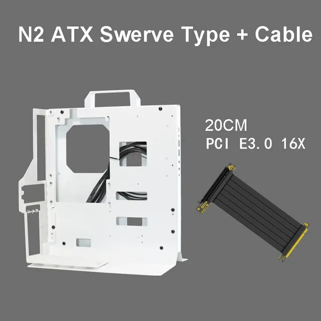 ATX Open Rack MATX ITX Case Handheld Portable Water Cooler Side ...