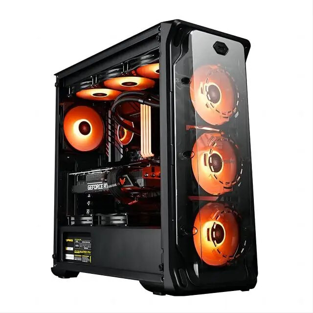 Wholesales Gaming Computer Cases PC Gaming RGB ATX Computer Case Gaming ...